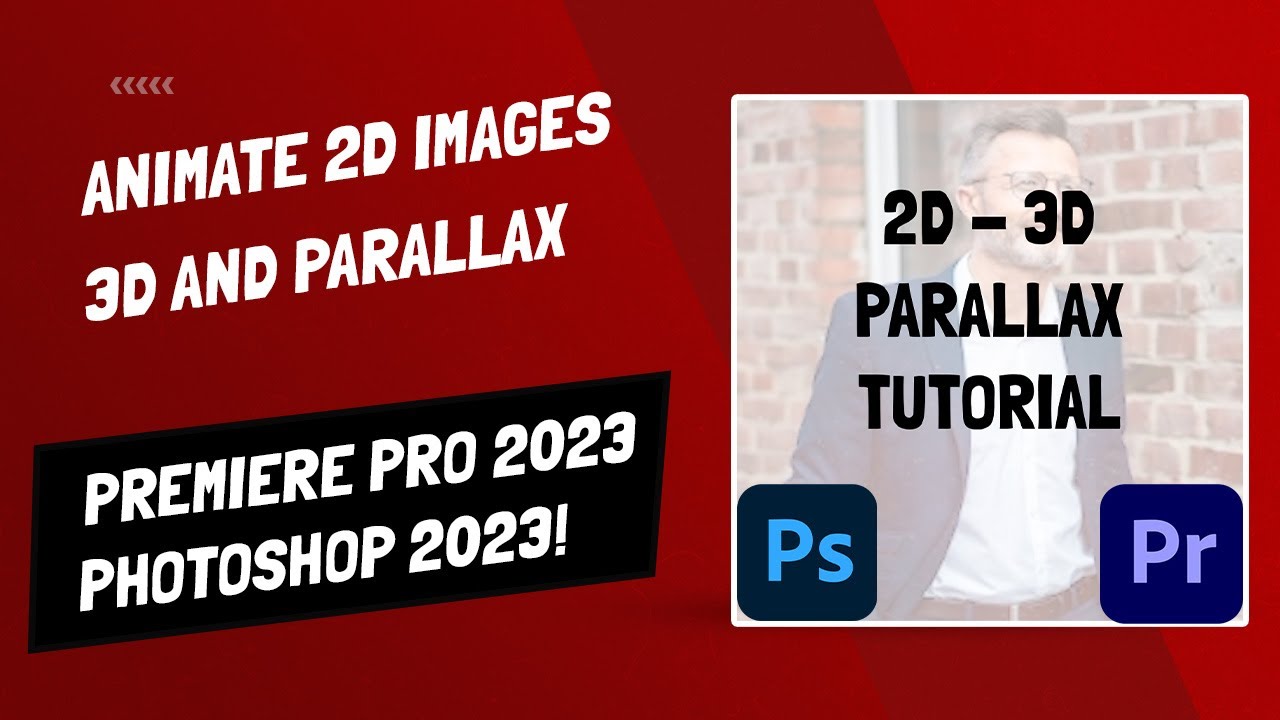 How to Animate Images - 3D and Parallax Effect - Using Premiere Pro 2023 And Photoshop 2023 ...