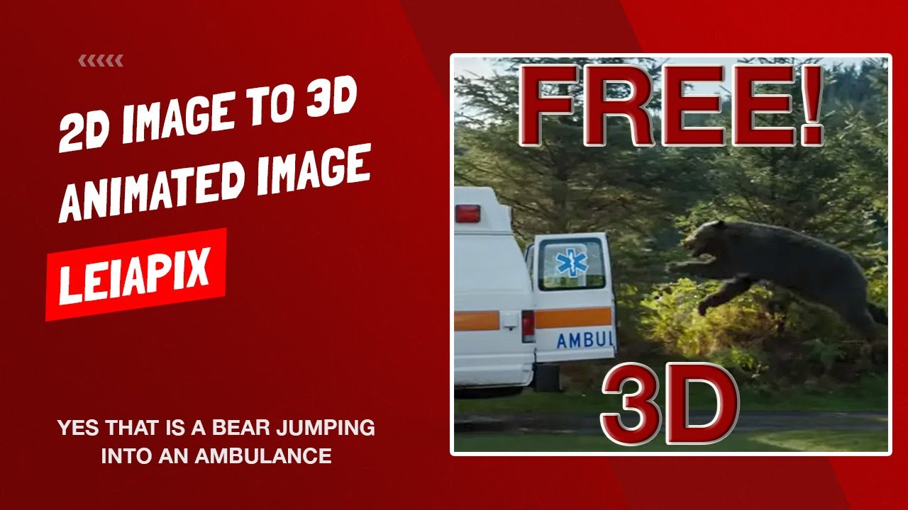Convert Any Image into a 3D Animation / Animated Image - LeiaPix ...