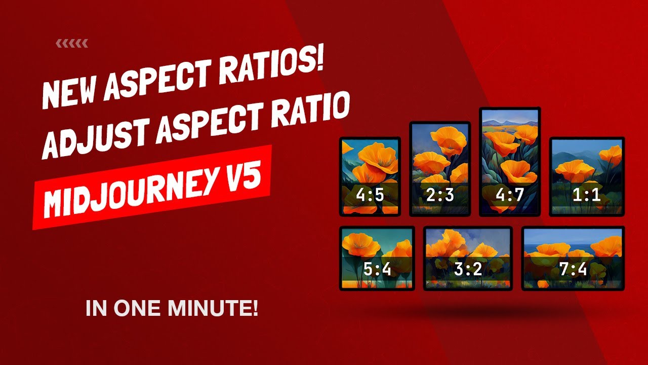 How To Access NEW Aspect Ratios And Adjust Aspect Ratios In Midjourney V5 - Tutorial - Curtis ...