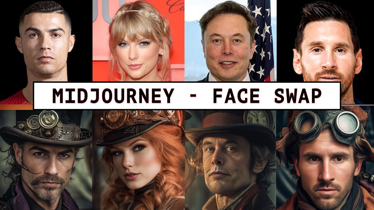 Midjourney V5 - How To Swap Faces - Create UNBELIEVABLE Face Swaps ... Midjourney V5 - How To Swap Faces - Create UNBELIEVABLE Face Swaps ...