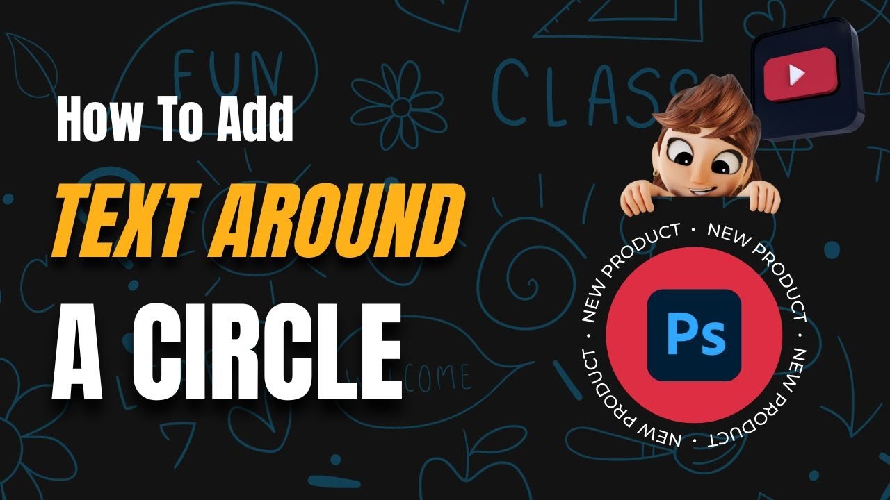 How to Add Text Around AND Inside Circles in Photoshop: Step by Step Guide! - Curtis Pyke ...