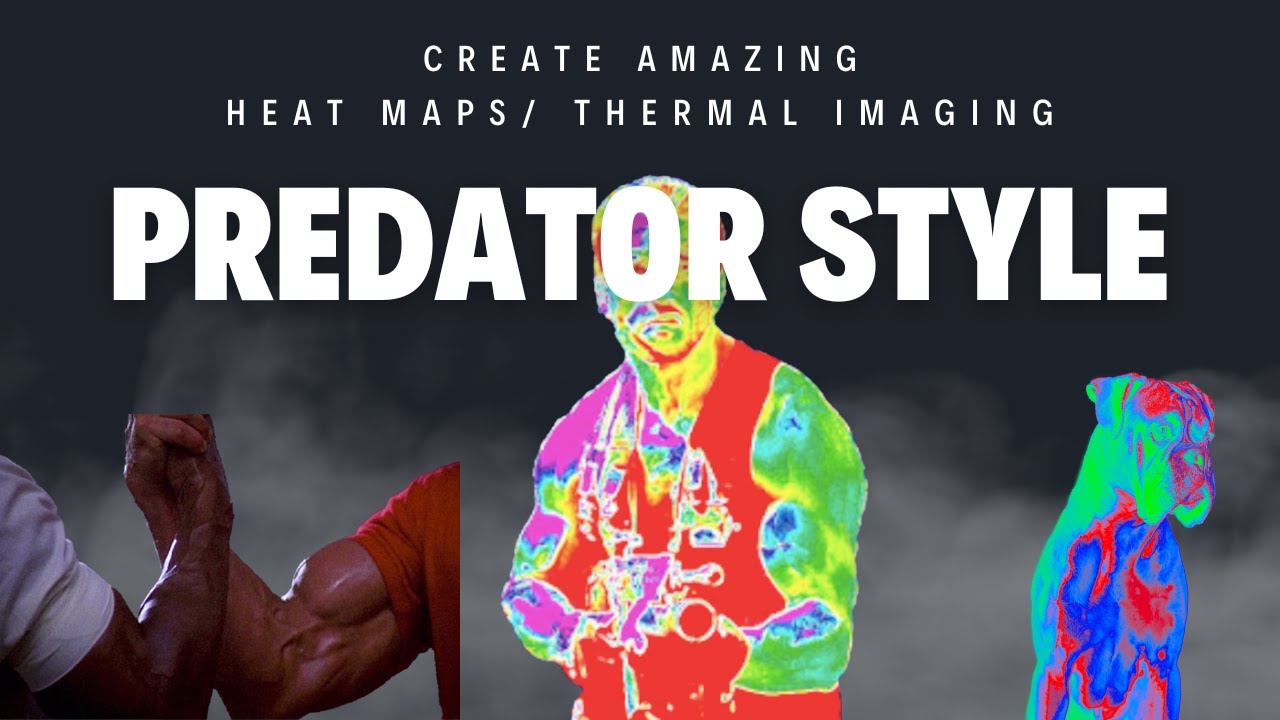How to Make a Predator-Style Thermal Image Heat Map in Photoshop ...