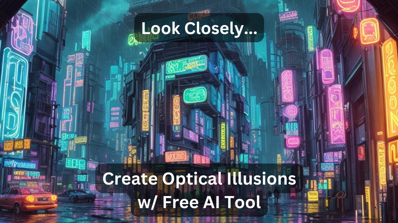 Create Optical Illusions W/ Free AI Tool - Curtis Pyke creative tips