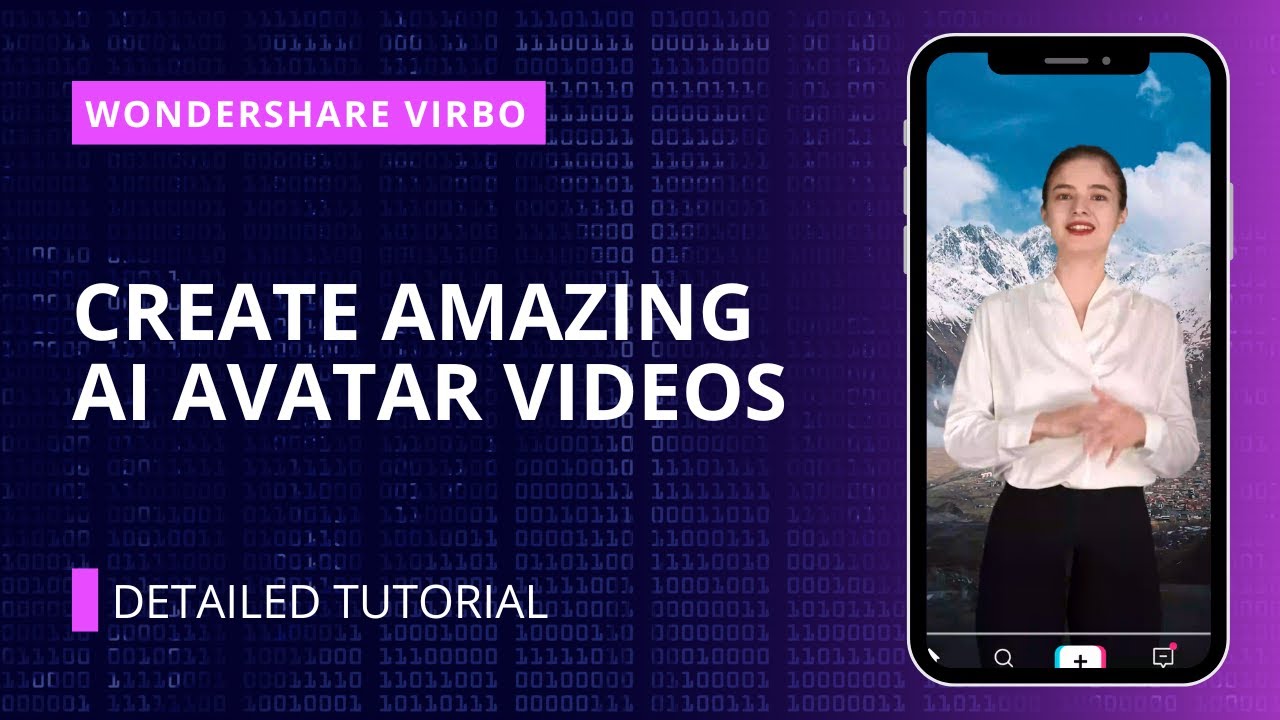 Create Incredible AI Talking Avatar Videos - Wondershare Virbo - Tutorial (2024) - Curtis Pyke ...